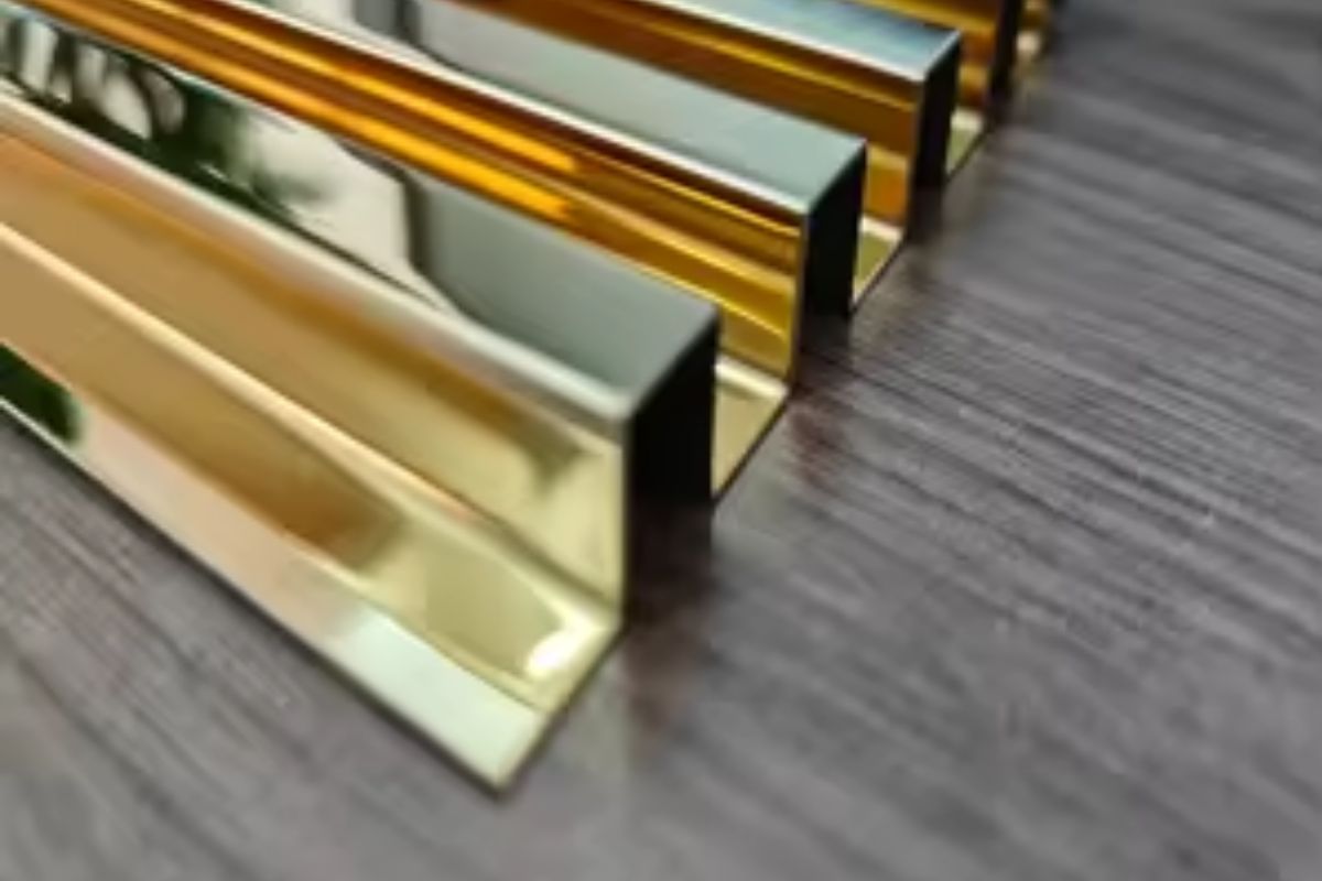 SS Gold Hairline Fluted Panel Manufacturers and Supplier in Dubai, UAE